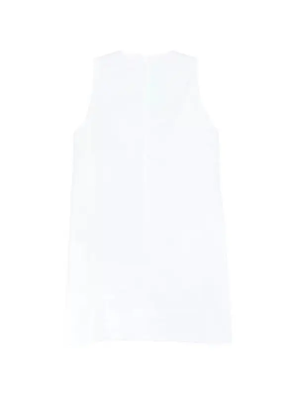 SEMICOUTURE Sleeveless Mini Dress - White