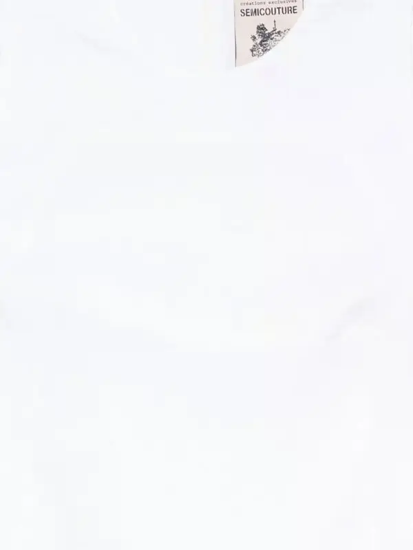 SEMICOUTURE Sleeveless Mini Dress - White