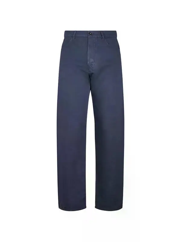 C.P. COMPANY Cotton/linen Trousers - Blue