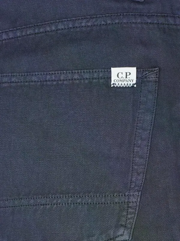 C.P. COMPANY Cotton/linen Trousers - Blue