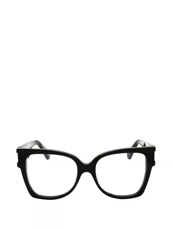 Off-White Butterfly-frame Glasses - Black