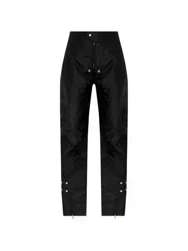 Rick Owens Panelled Press-stud Trousers - Black