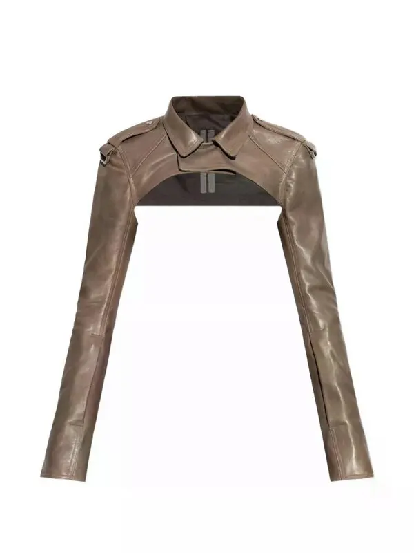 Rick Owens Zip-cuff Biker Jacket