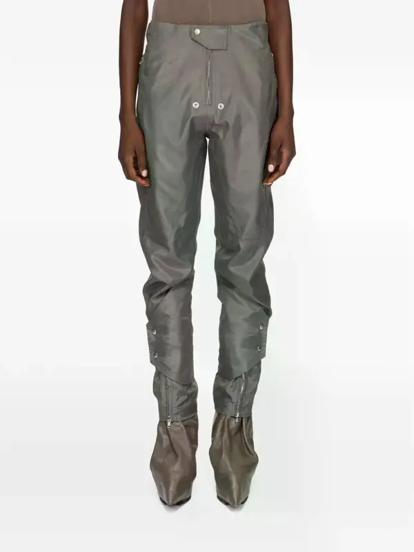 Rick Owens Press-stud-detail Trousers - Brown