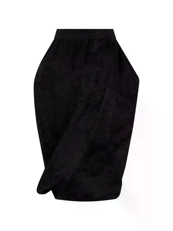 UMA WANG Draped Asymmetric Skirt