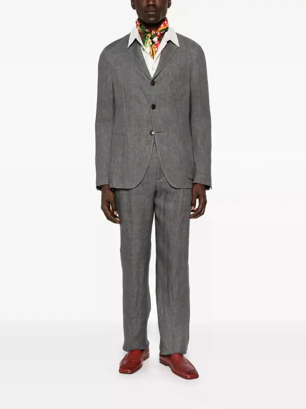 Etro Pleated Trousers - Grey