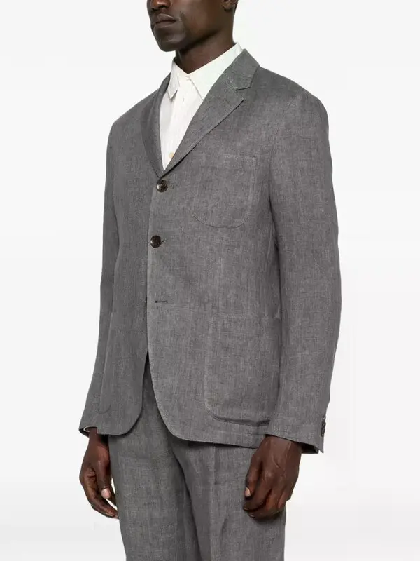 Etro Patch-pocket Blazer - Grey