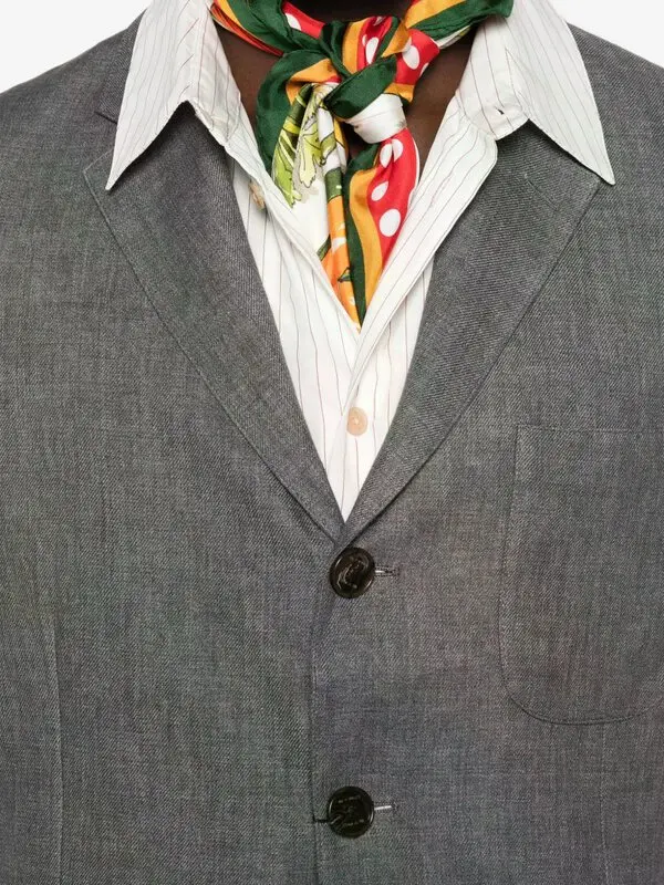 Etro Patch-pocket Blazer - Grey