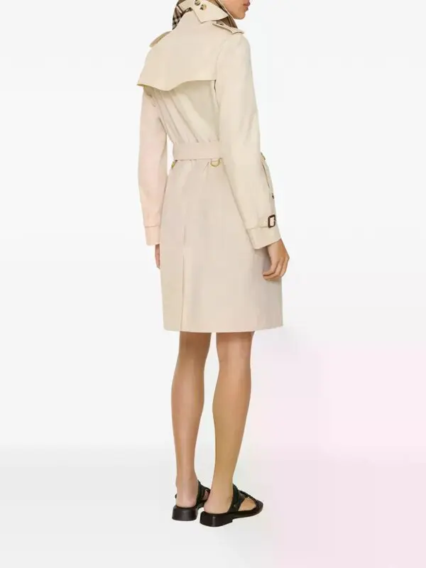 Burberry Mid-length Tropical Gabardine Kensington Trench Coat