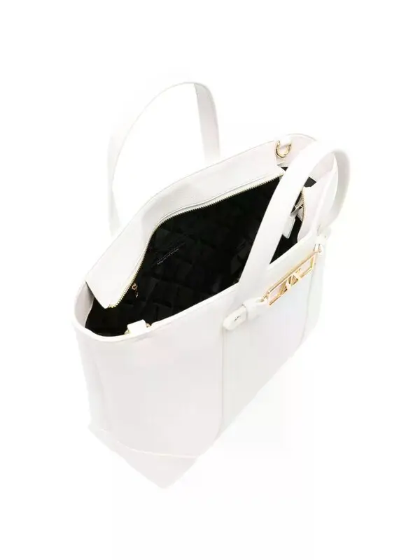 Armani Exchange Leather Tote Bag