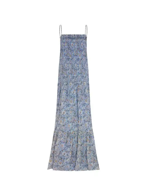 Veronica Beard Clem Smocked Dress