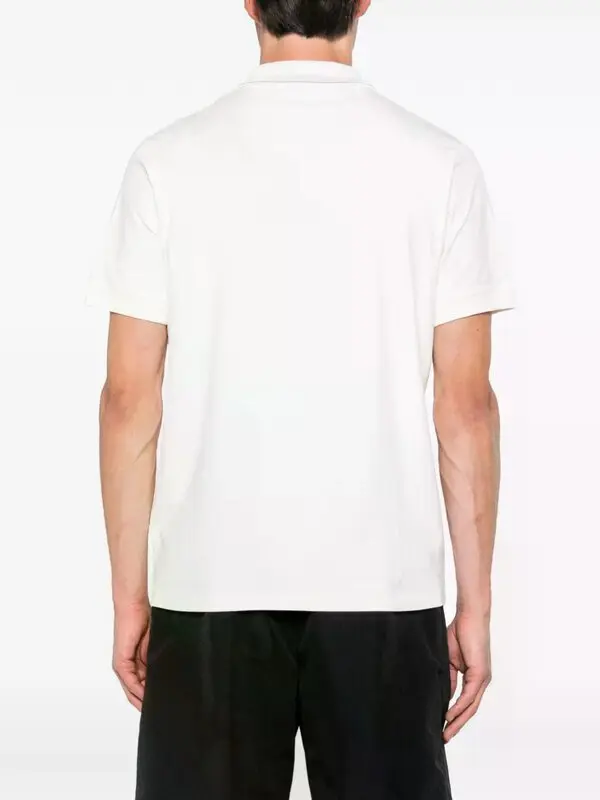 Karl Lagerfeld Zip-fastening Polo Shirt - Neutrals