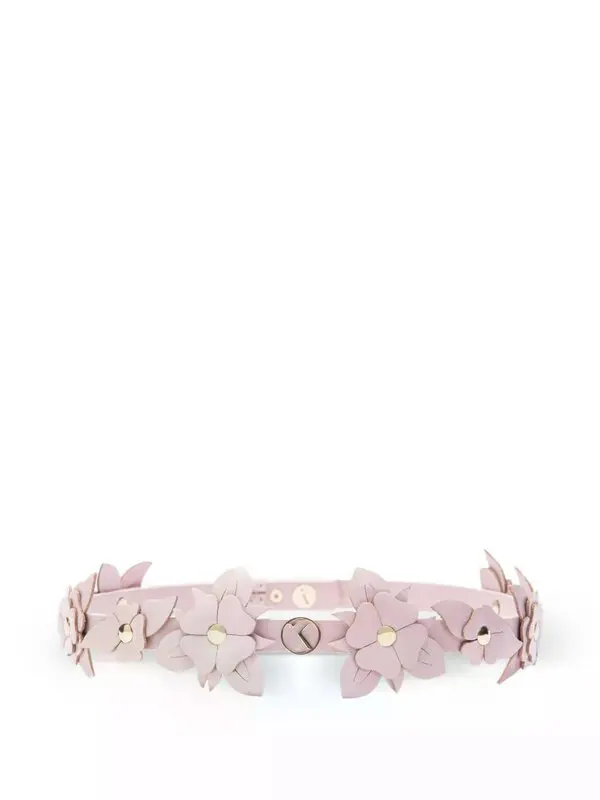 SAIID KOBEISY Ortica Belt - Pink
