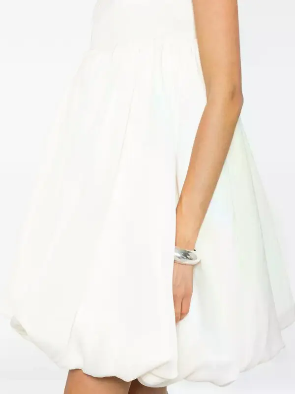 ROTATE BY BIRGER CHRISTENSEN Spaghetti Strap Bubble Hem Mini Dress