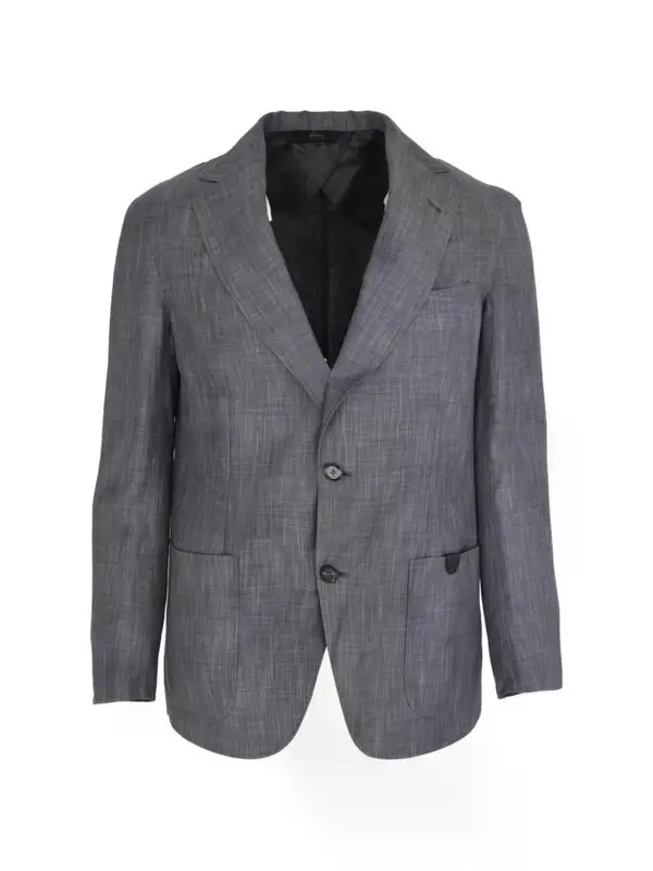 Brioni Leggera Single-breasted Jacket - Grey