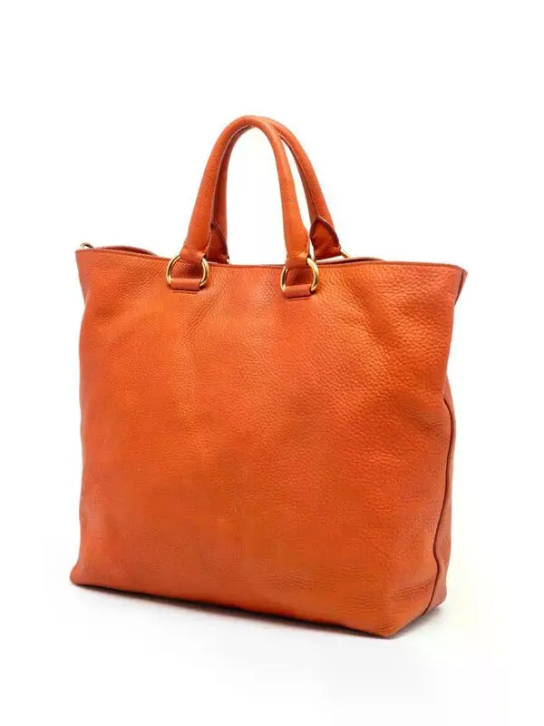 Prada Vitello Daino Open Convertible Tote Satchel 2013-2015