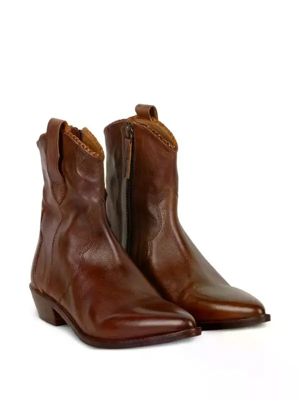 ZOLFO Scallop-edge Cowboy Boots