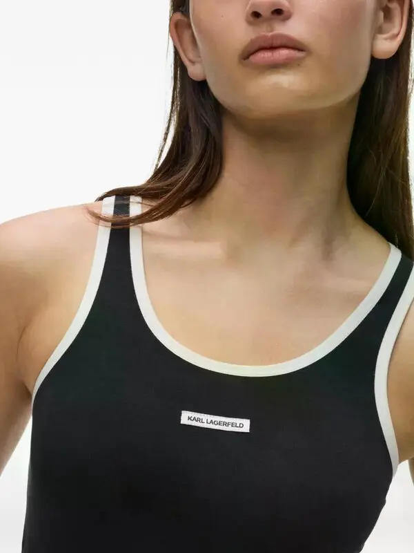 Karl Lagerfeld Logo-patch Cut-out Body