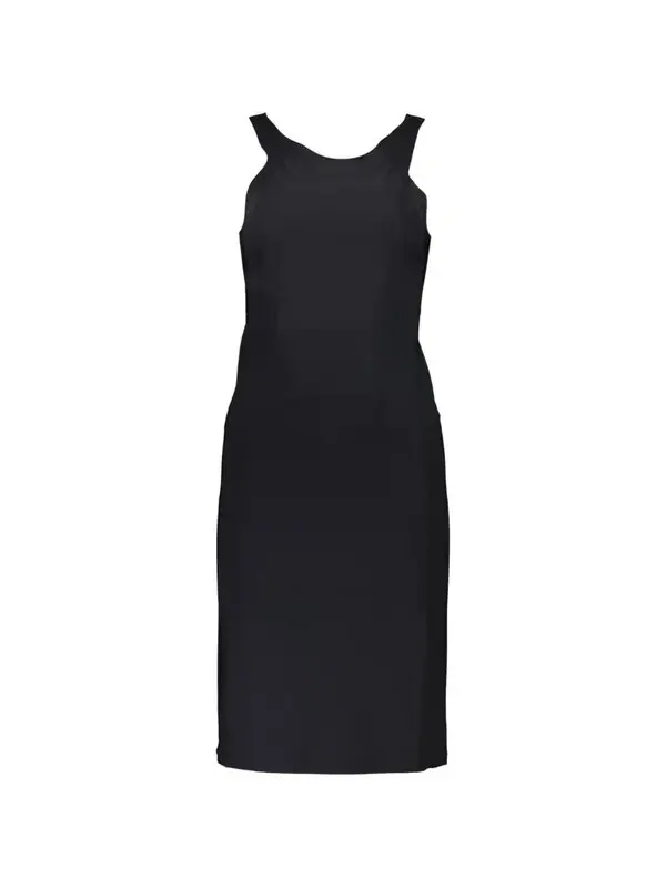 Patrizia Pepe Sleeveless Midi Dress - Black