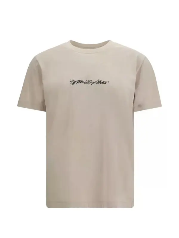 Off-White Script Arrow T-shirt - Neutrals