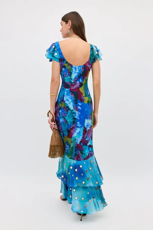 Rixo Ordinia Jessica Bouquet Gown