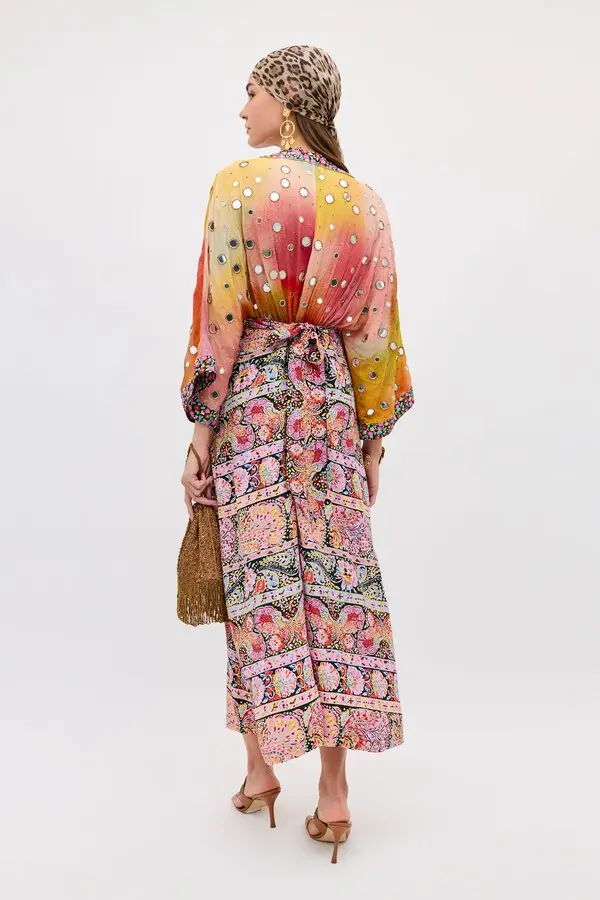 Rixo Flori Cara Swift Mix Dress