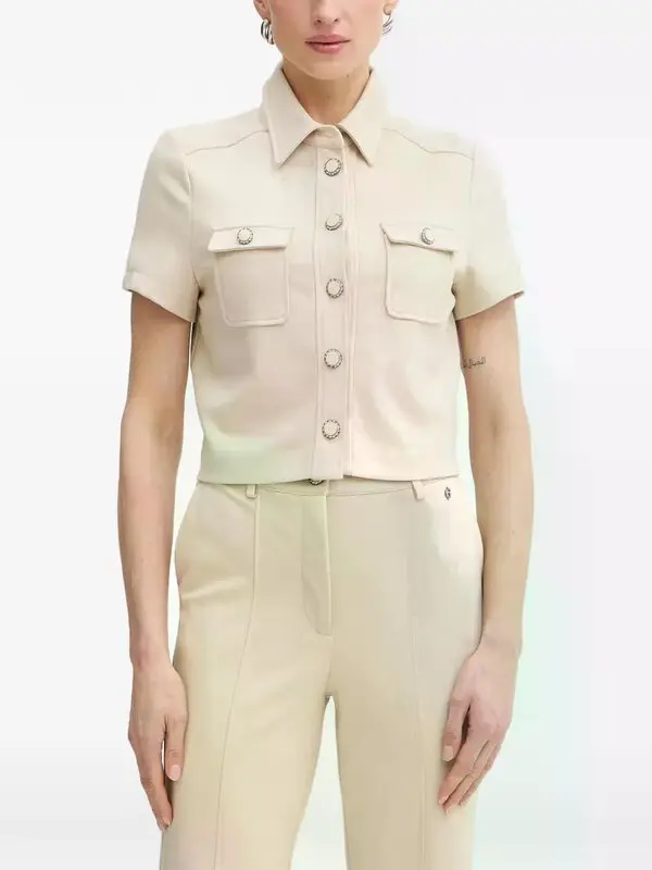 Guess Flap-pocket Buttoned Shirt