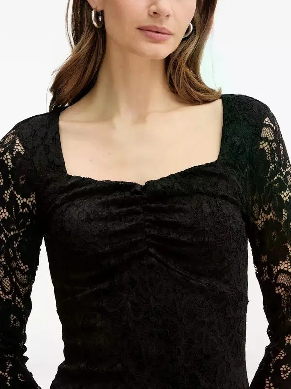 Guess Lace Long Sleeve Blouse