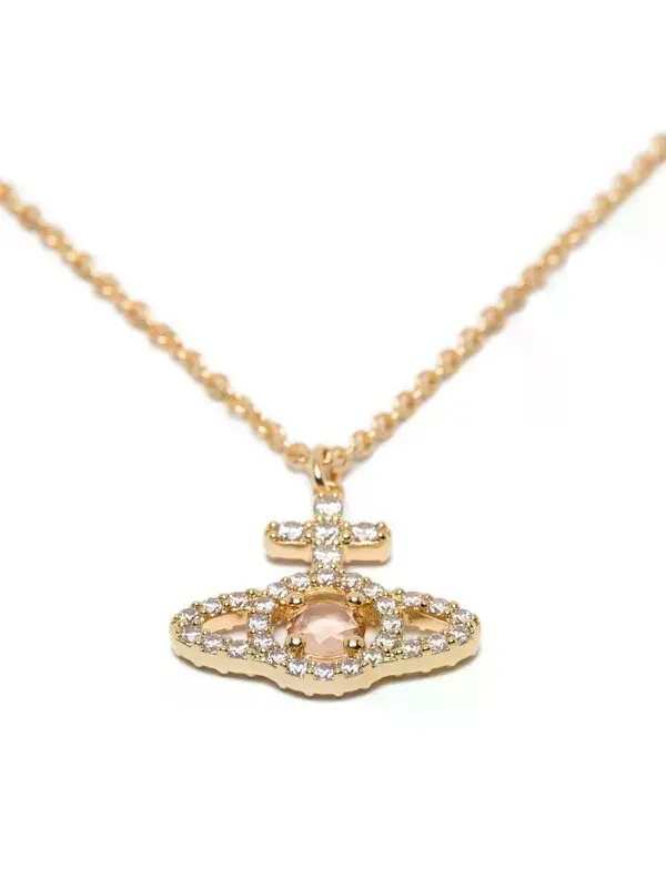 VIVIENNE WESTWOOD Olympia Crystal-embellished Necklace