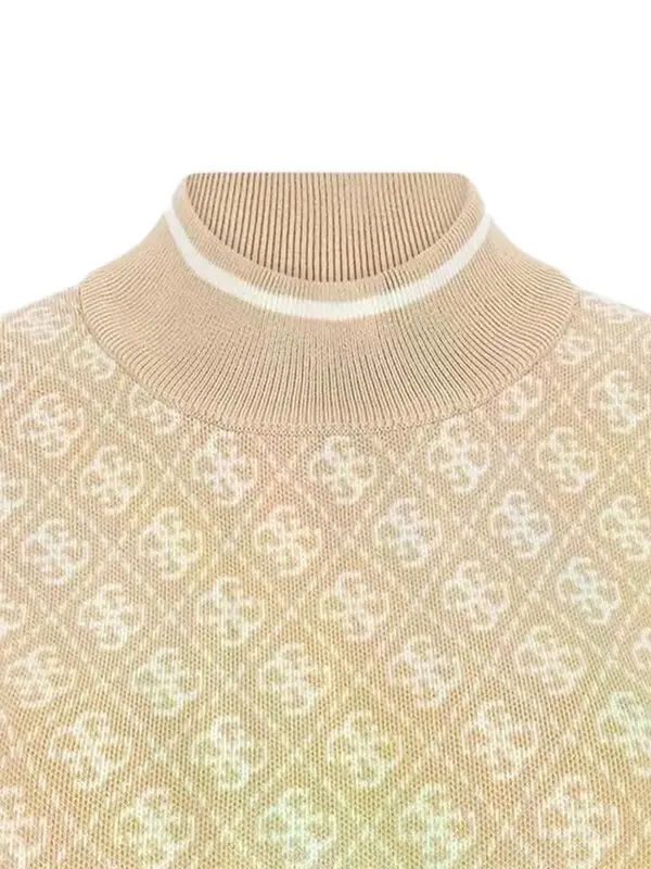 Guess Logo Pattern Sleeveless Top