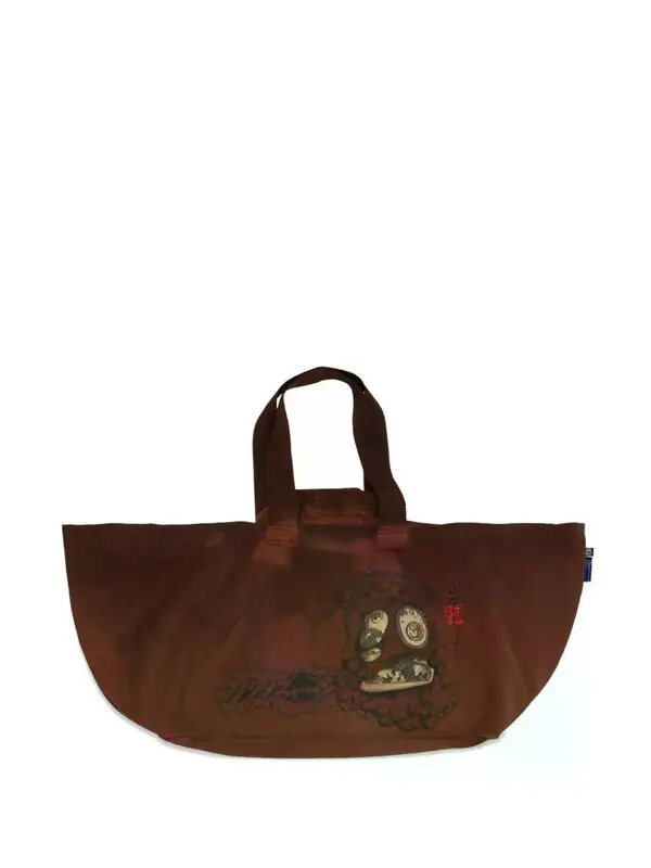 TRAVIS SCOTT X Takashi Murakami Melted Utopia Dream Tote Bag - Brown