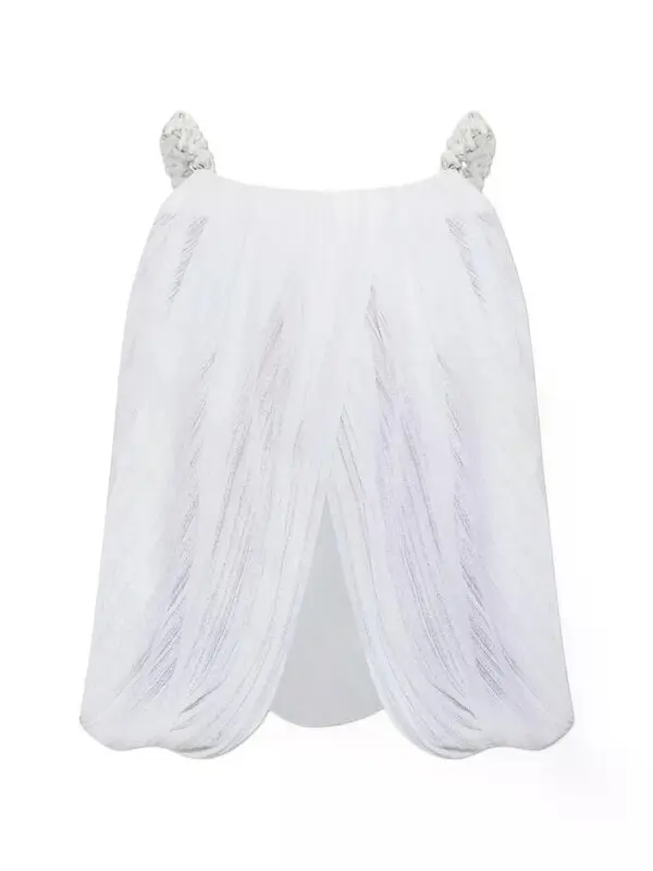 Balmain Bead-embellished Blouse - White