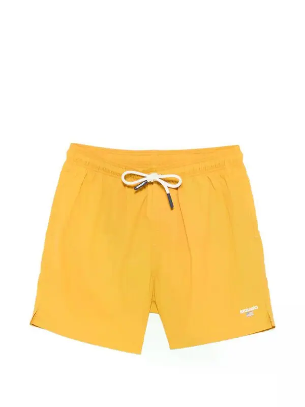 SEBAGO Drawstring-waist Swim Shorts - Yellow