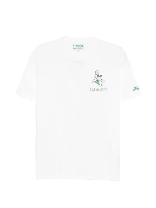 MC2 SAINT BARTH X Disney Graphic-print T-shirt - White