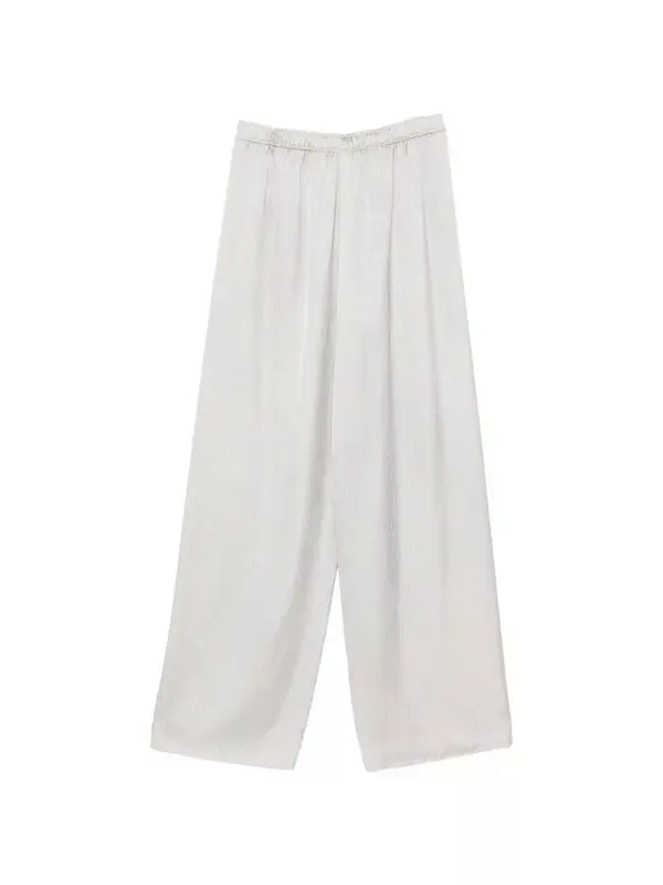 Emporio Armani Striped Drawstring Trousers
