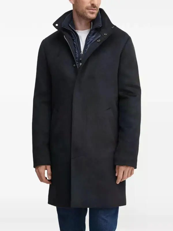 Guess High-neck Zip-up Coat
