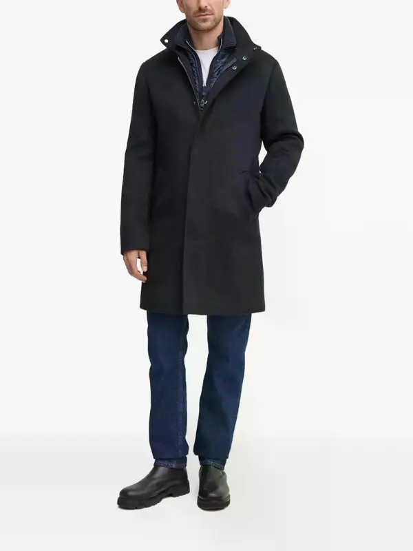 Guess High-neck Zip-up Coat