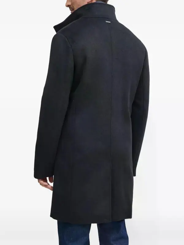 Guess High-neck Zip-up Coat