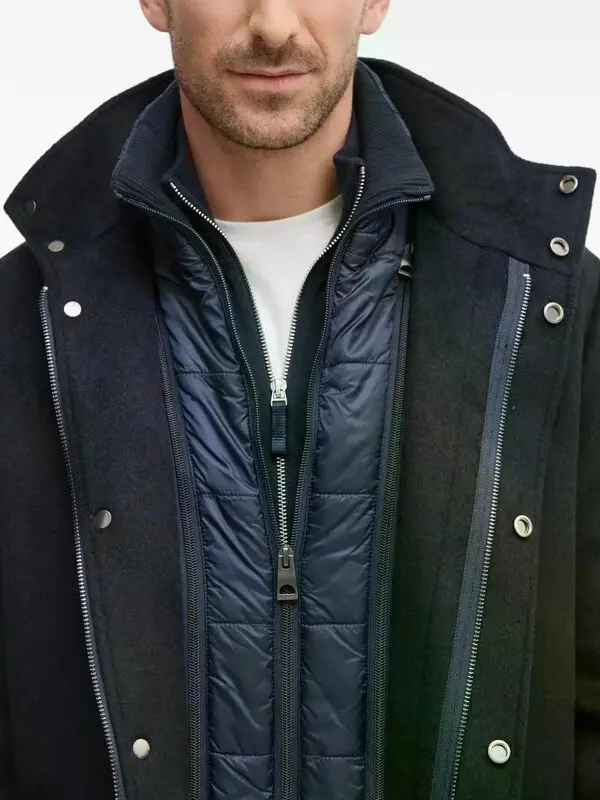 Guess High-neck Zip-up Coat