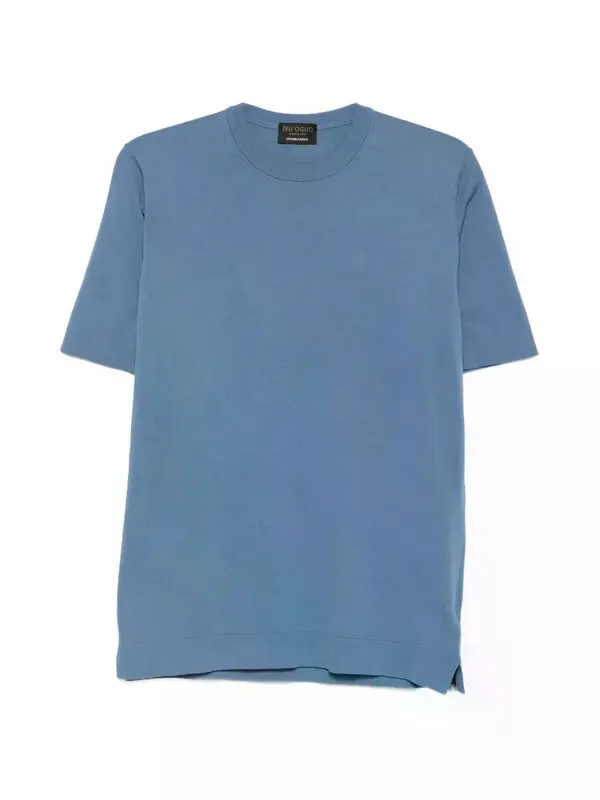 DELL'OGLIO Short-sleeves T-shirt - Blue