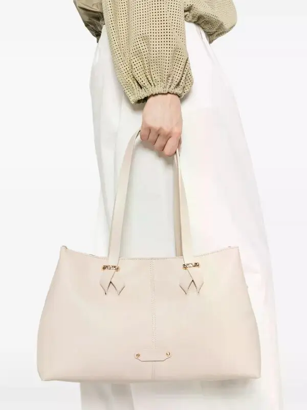 CAFÈNOIR Logo-plaque Tote Bag