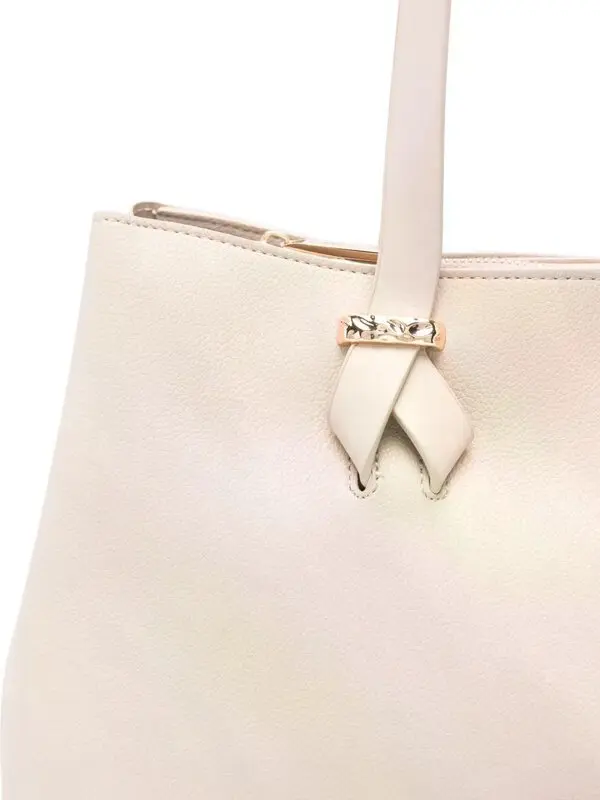 CAFÈNOIR Logo-plaque Tote Bag