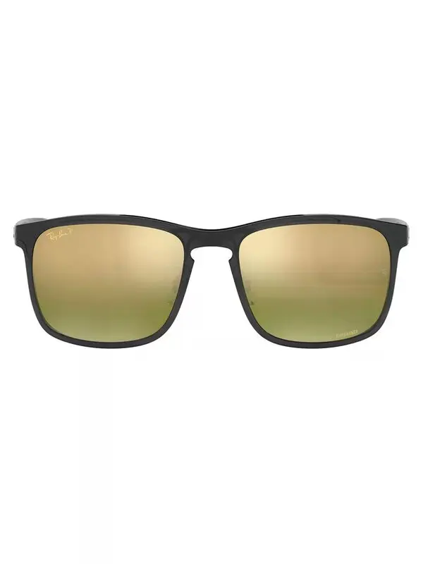 Ray-ban Chromance Square-frame Sunglasses - Grey
