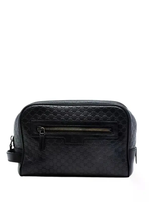 Gucci 2016-2026 Micro Guccissima Clutch Bag