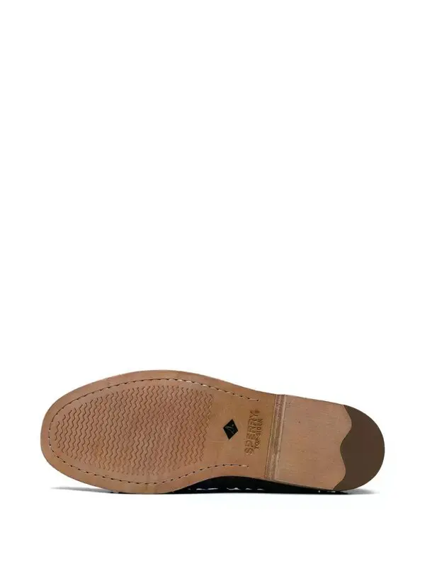 Sperry Gold Cup Woven Boat Shoes - Brown