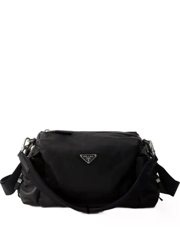 Prada Explore Leather Bag - Black