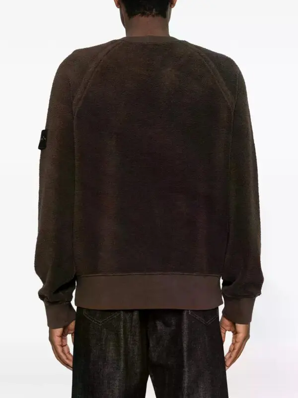 Stone Island Terry-cloth Compass Badge Sweater