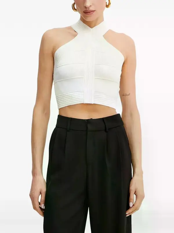 Guess Staci Halterneck Knit Top