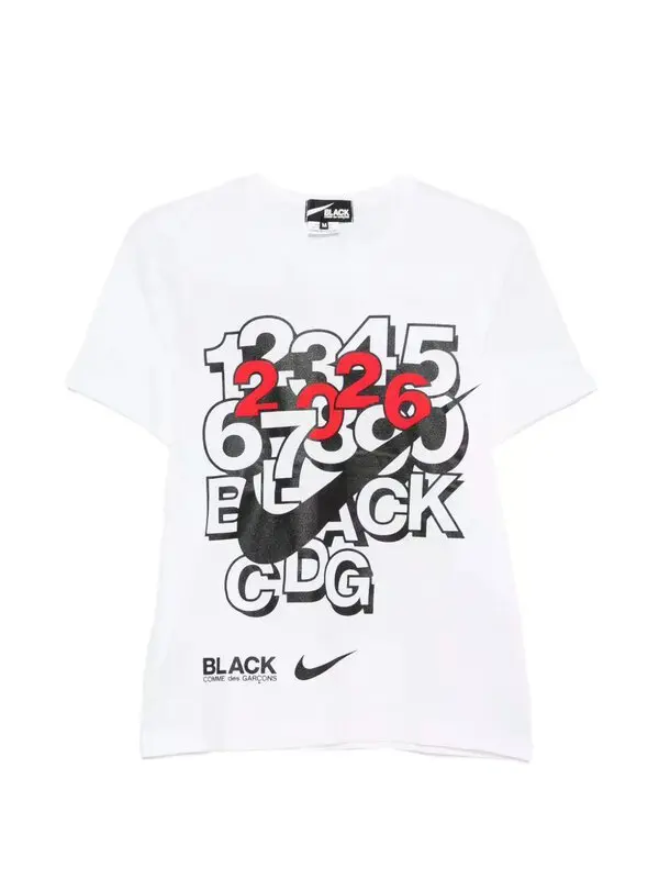Comme Des Garçons Graphic-print T-shirt - White