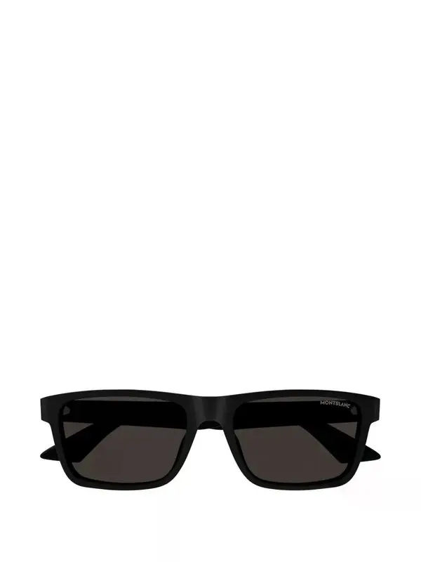 Montblanc Square-frame Sunglasses - Black